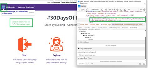 A11y30dayswelcome To 30days Of Learningnon Text Content “alt” Text Is Provided For