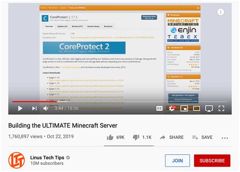 Coreprotect Minecraft Plugin