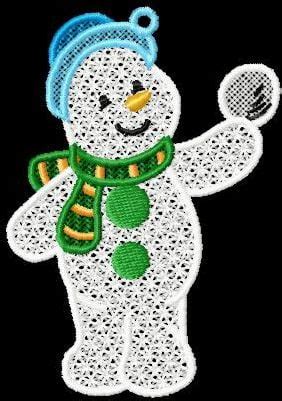 Css Fsl Snowman C Some Stitches