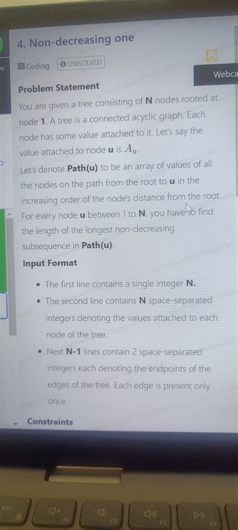 Solved Problem Statementyou Are Given A Tree Consisting Of N