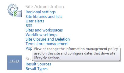 SteveMann S Path SharePoint Site Retention Getting Closure With Your Sites