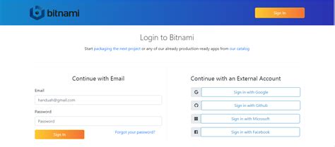 Github Handuah Bitnami Web Page Mock Up Of A Design Seen Online