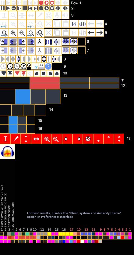 Adobe Audition Dark Theme For Audacity Audacity 3 Themes Audacity Forum