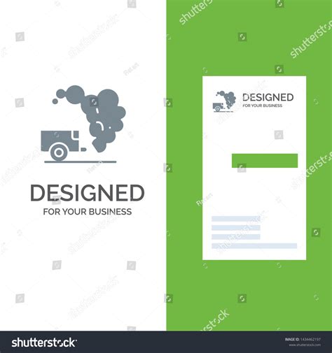 Dump Environment Garbage Pollution Grey Logo Stock Vector Royalty Free 1434462197 Shutterstock