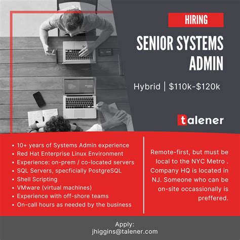 Talener On Linkedin Hiring Nj Nyc Redhat Linux Postgresql Vmware Nyc