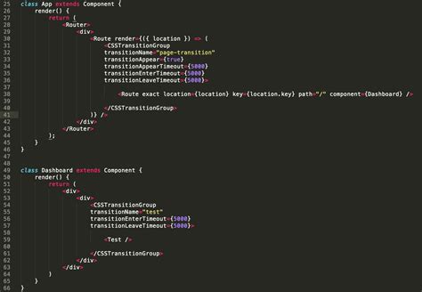 Animation Nested Csstransitiongroup Not Adding Classes In Reactjs