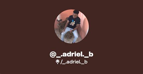 Adriel B Instagram Linktree