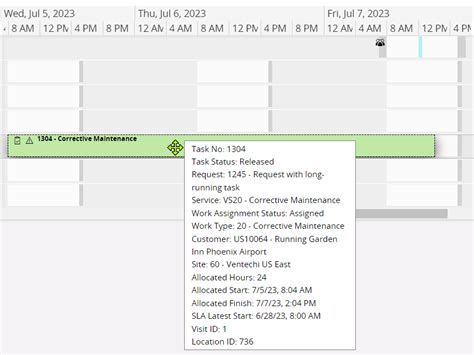 Dispatch Console Drag And Drop Of Task How Calendar Works Ifs Community