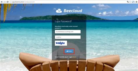 Panduan Cara Lupa Password Login App Beecloud