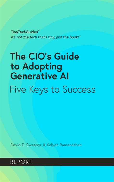 The Cios Guide To Adopting Generative Ai Tinytechguides
