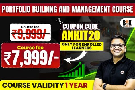 Portfolio Building And Management Course