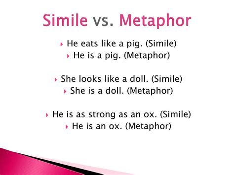 PPT Simile And Metaphor PowerPoint Presentation Free Download ID 4915291