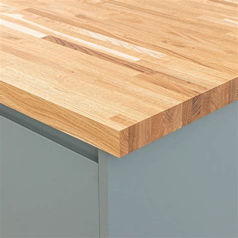 Solid Oak Work Surface 2000mm X 620mm X 40mm Premium Wood Kitchen