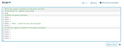 Solved Please Type The Complete Matlab Codes To Input In