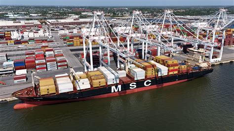 1st Container Ship Docks At Baltimores Seagirt Terminal Since Bridge Collapse ‣ Worldcargo News