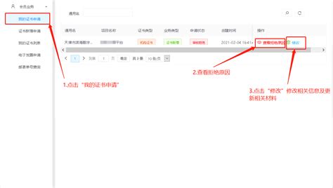 说明文档 重新提交审核（审核未通过流程）