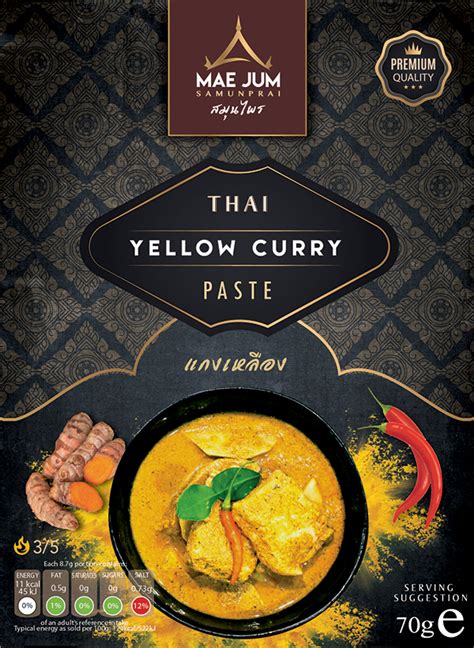 Mae Jum Best Thai Yellow Curry Paste