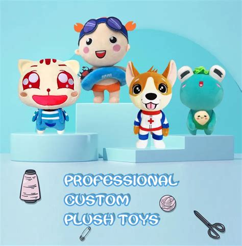 Custom Squish Plush Toy Cute Cartoon Squish Toys Plush Anime Soft Pillow Stuffed Squish Soft Toy