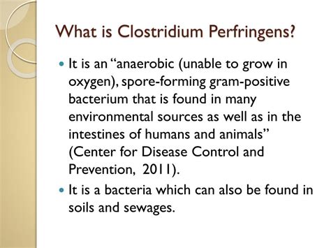 Ppt Clostridium Perfringens History Powerpoint Presentation Free Download Id 4754453