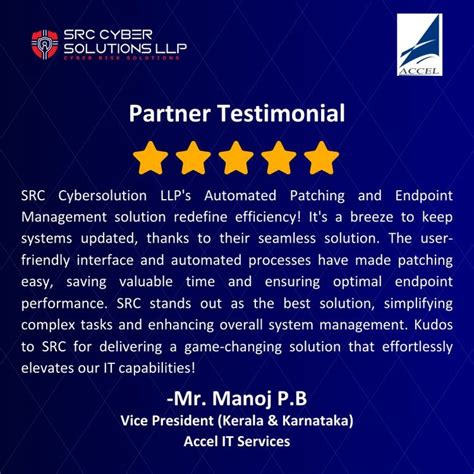 Accel It Services Partners With Automox Src Cyber Solutions Llp Posted On The Topic Linkedin