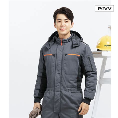 동계 현장 근무복 방한 점프수트 파브 Wms5801