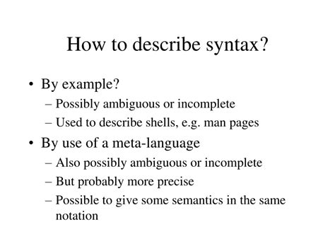 Ppt Cs 331 Principles Of Programming Languages Powerpoint