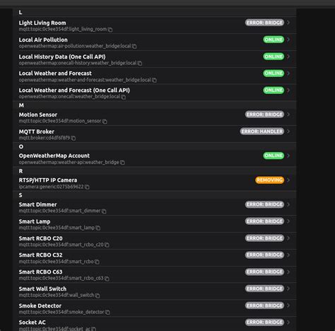 Mqtt Exception Occurred While Initializing Handler Of Thing Mqtt