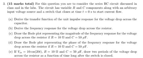 solved 3 15 marks total for this question you are to