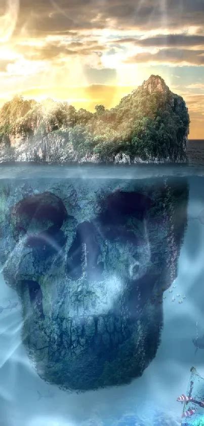 Mysterious Skull Island Wallpaper Free Download