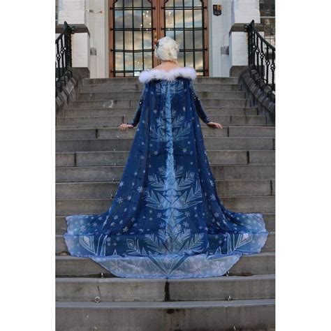 Elsa Cape Olaf Frozen Cosplay Angel Secret