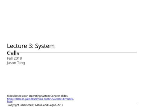 System Calls In Operating Sytems Incluses Operating Sytem Process Pptx