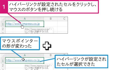 【excel Qanda】ハイパーリンクが設定されたセルが選択できない！ できるネット