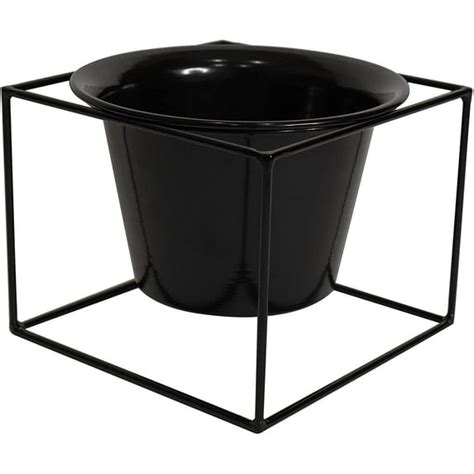 Metal Square 6 Home Garden Flower Plant Holder Removable Pot Stand