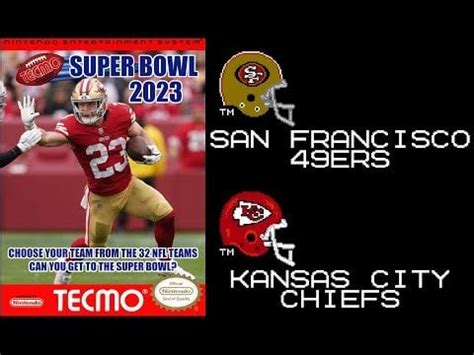Tecmo Super Bowl 2023 Final Edition Predicts Super Bowl Lviii R