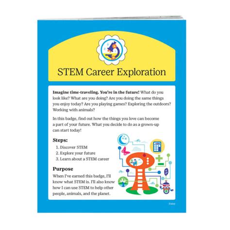 Daisy Stem Career Exploration Badge Requirements Gssem Service Center