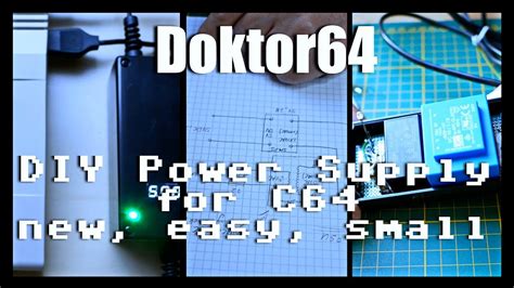 Doc64 18 Commodore C64 Diy Power Supply Psu New Modern Small Efficient And Cheap Youtube