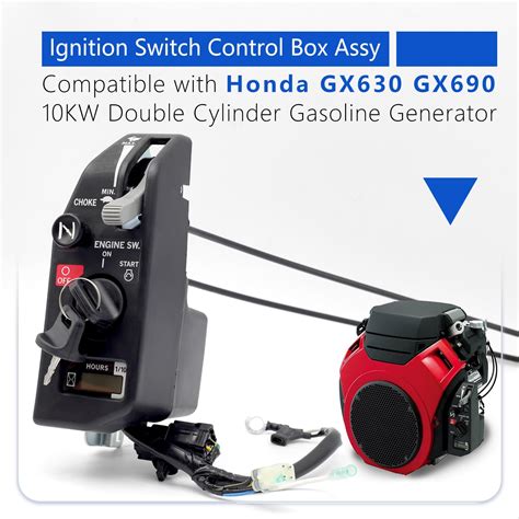 Gx690 Starter Switch With Throttle Cables Ignition Switch Control Box