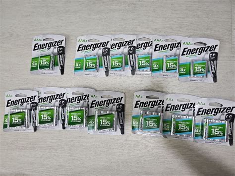 Energizer Recharge Power Plus Extreme AA AAA Photography Photography Accessories