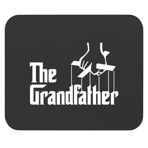 The Grandfather The Godfather Logo Fathers Day Mouse Pads Sold By