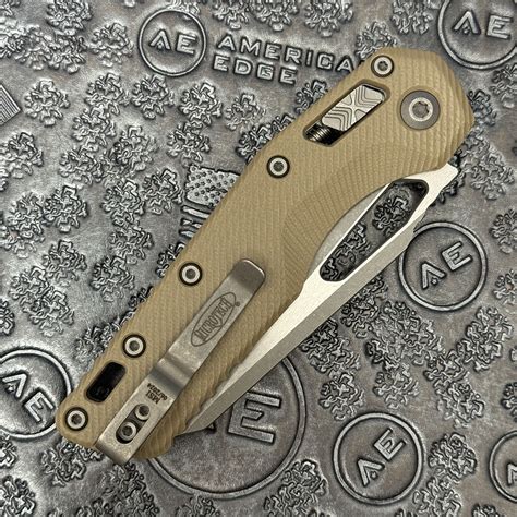 Microtech Msi Ram Lok Fluted Tan G Handle Apocalyptic Standard Apflgtta American Edge