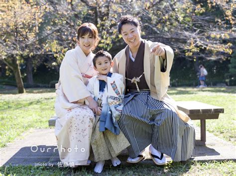 家族みんなで和装して、七五三の撮影｜ourphoto アワーフォト