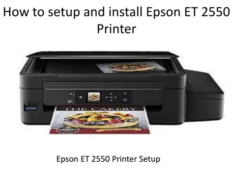 PPT How To Setup And Install Epson ET Printer PowerPoint Presentation ID