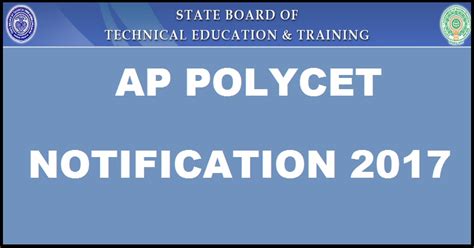 AP POLYCET 2017 Important Dates Application Form Sbtetap Gov In