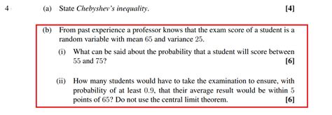 Chebyshevs Inequality Q4 B What Do You Guys Think Of My Answers Chebyshevs Inequality Q4 B What Do You Guys Think Of My Answers