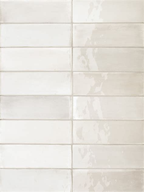 Pastello Seashell Gloss Metro Tiles Decorative Quorn Stone