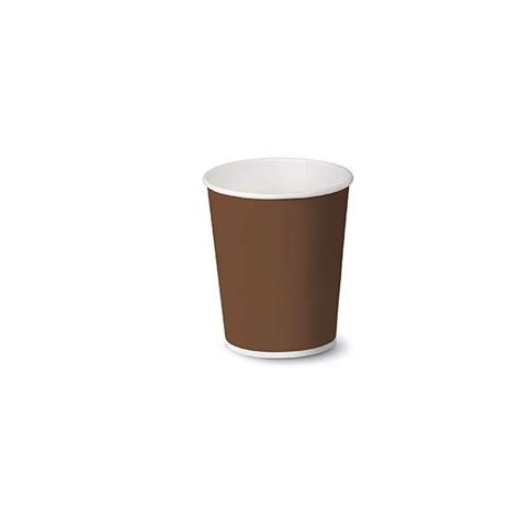 Brown Coffee Cup In Recyclable Cardboard