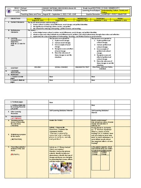 Uscp Dll 2 Pdf Learning Sociology