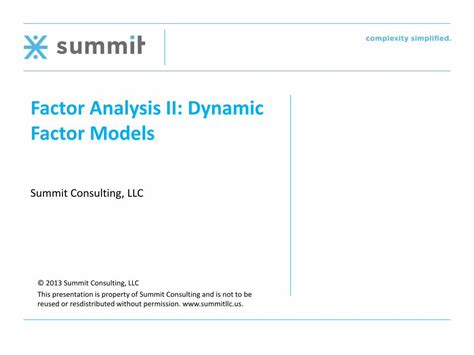 What Is Dynamic Factor Model At Alyssa Hobler Blog