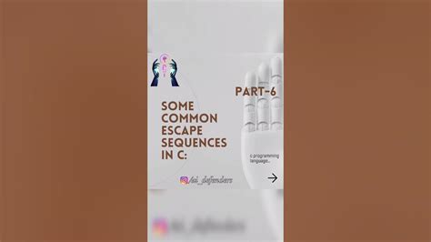 mastering complex c escape sequences part 6 coding shorts 🚀 techtutorials shortvideo ccode