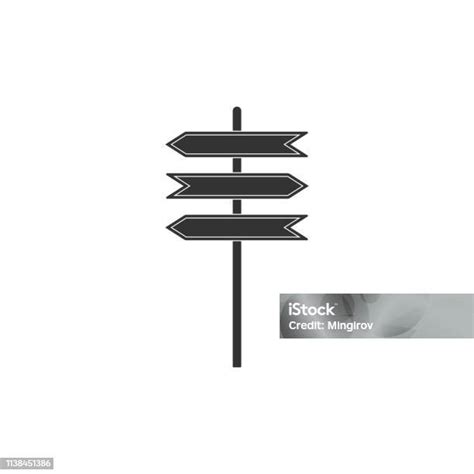 도로 교통 표지판 표지판 아이콘 절연 포인터 기호입니다 텍스트에 대 한 장소 빈 보드 고립 된 거리 정보 기호입니다 방향
